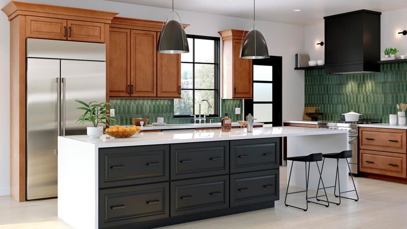 Dark Cabinets