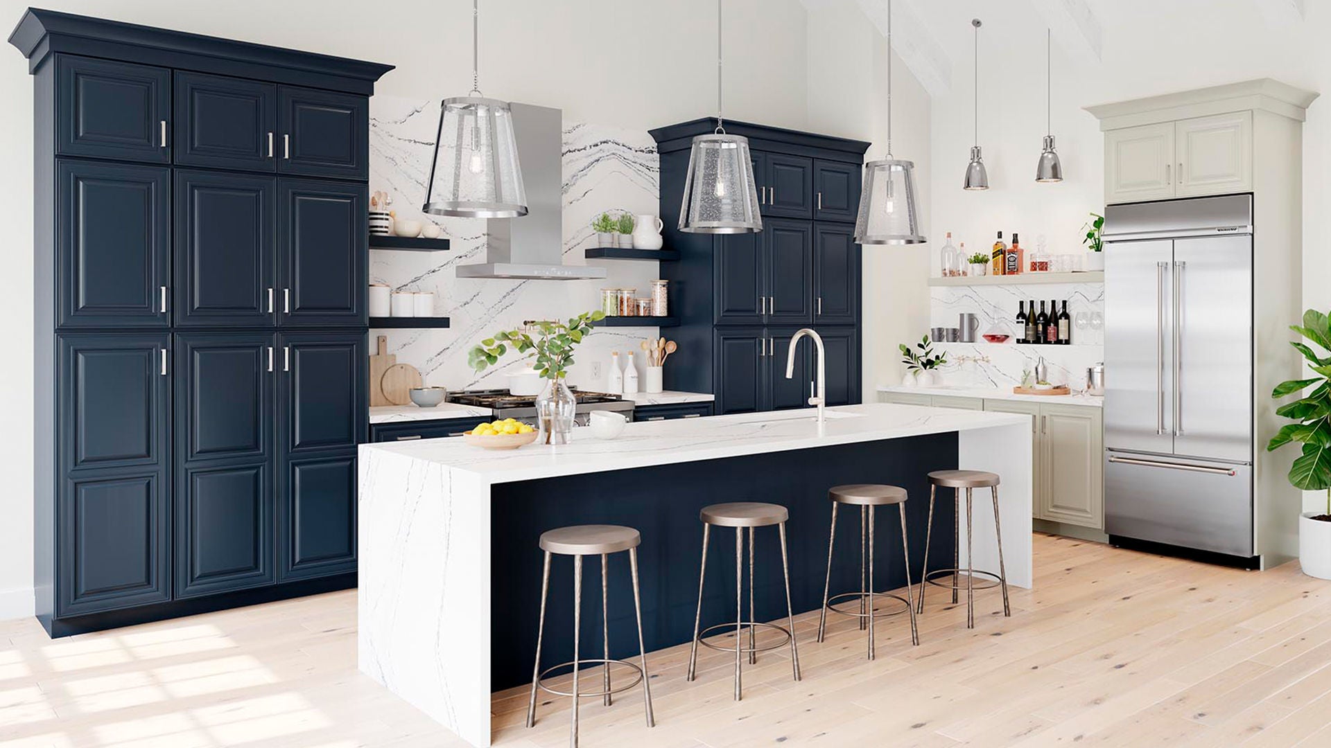 American woodmark pantry cabinet store